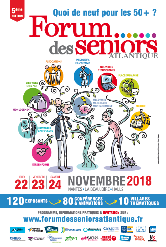 affiche - Forum des Seniors Atlantique - Site officiel du Forum des Seniors